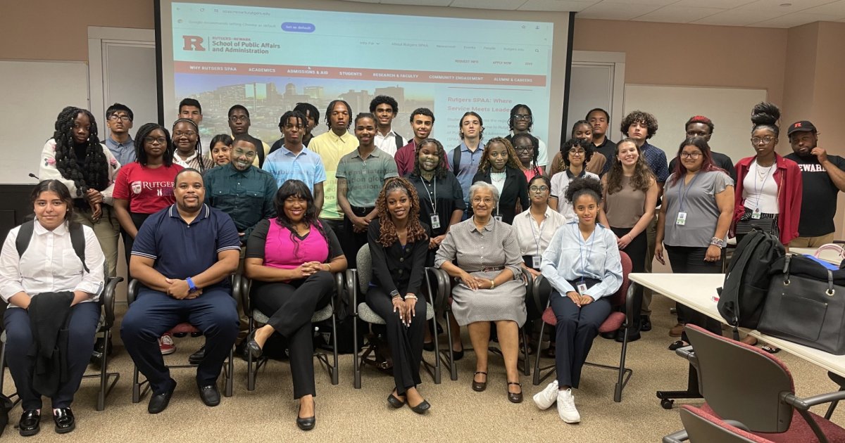 Rutgers SPAA Hosts Public Administration Degree Info Session for High ...
