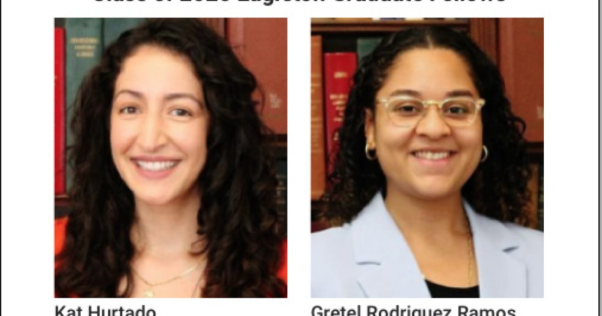 Two SPAA MPA Students Accepted into the Class of 2025 Eagleton Graduate ...