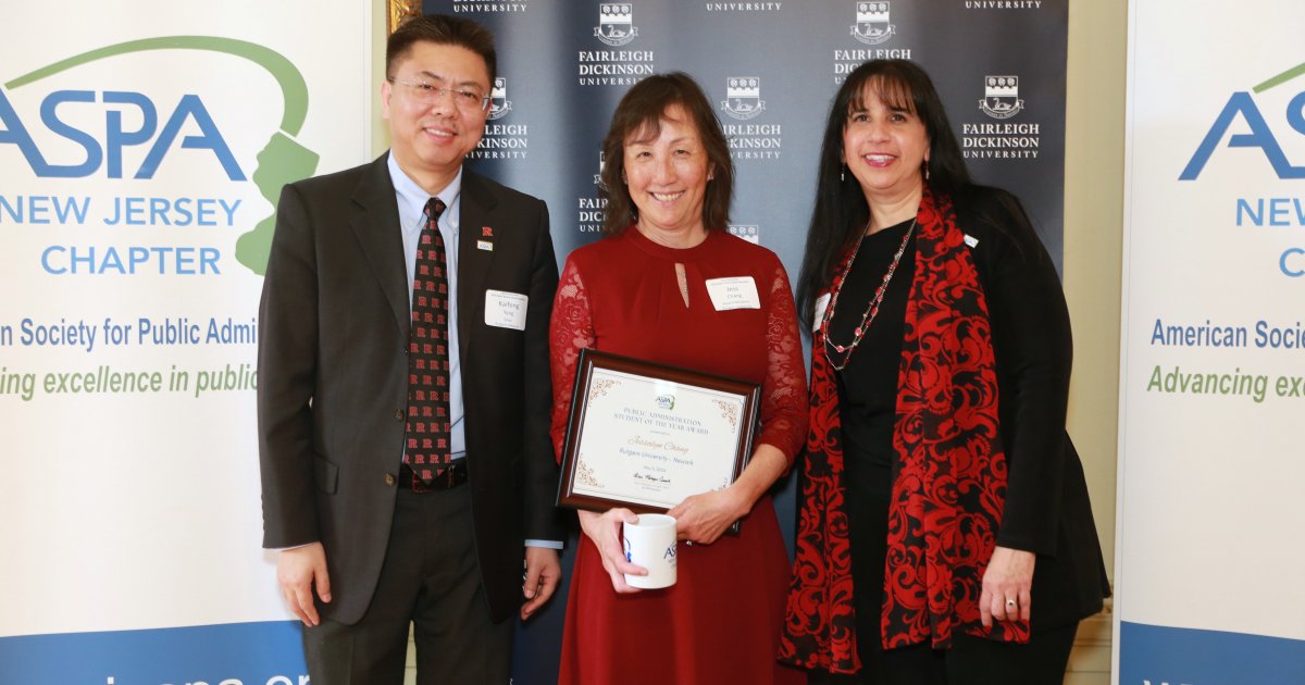 Rutgers SPAA Students, Alumni, and Faculty Receive 2024 NJ ASPA Awards ...