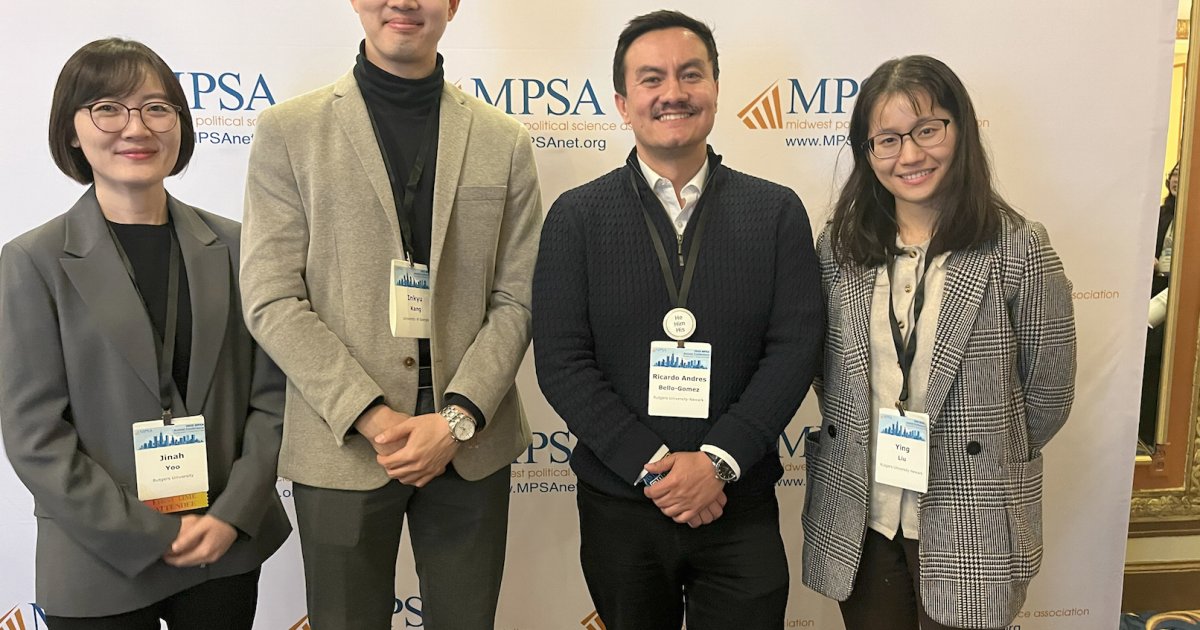 Rutgers SPAA at MPSA 2025 | School of Public Affairs and Administration ...